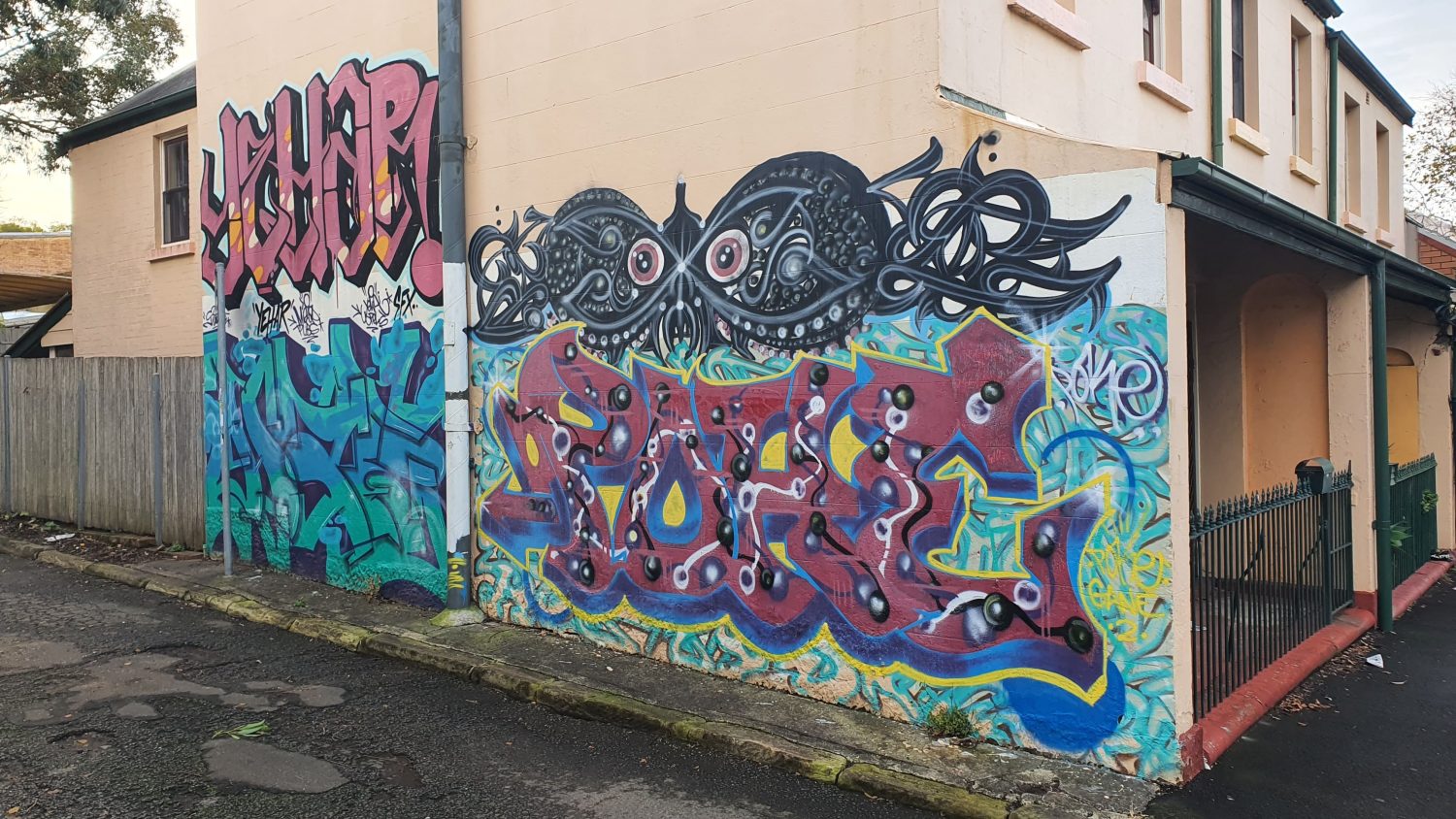 Glebe Lane Art - Glebe - Street Art - Art Out in Sydney